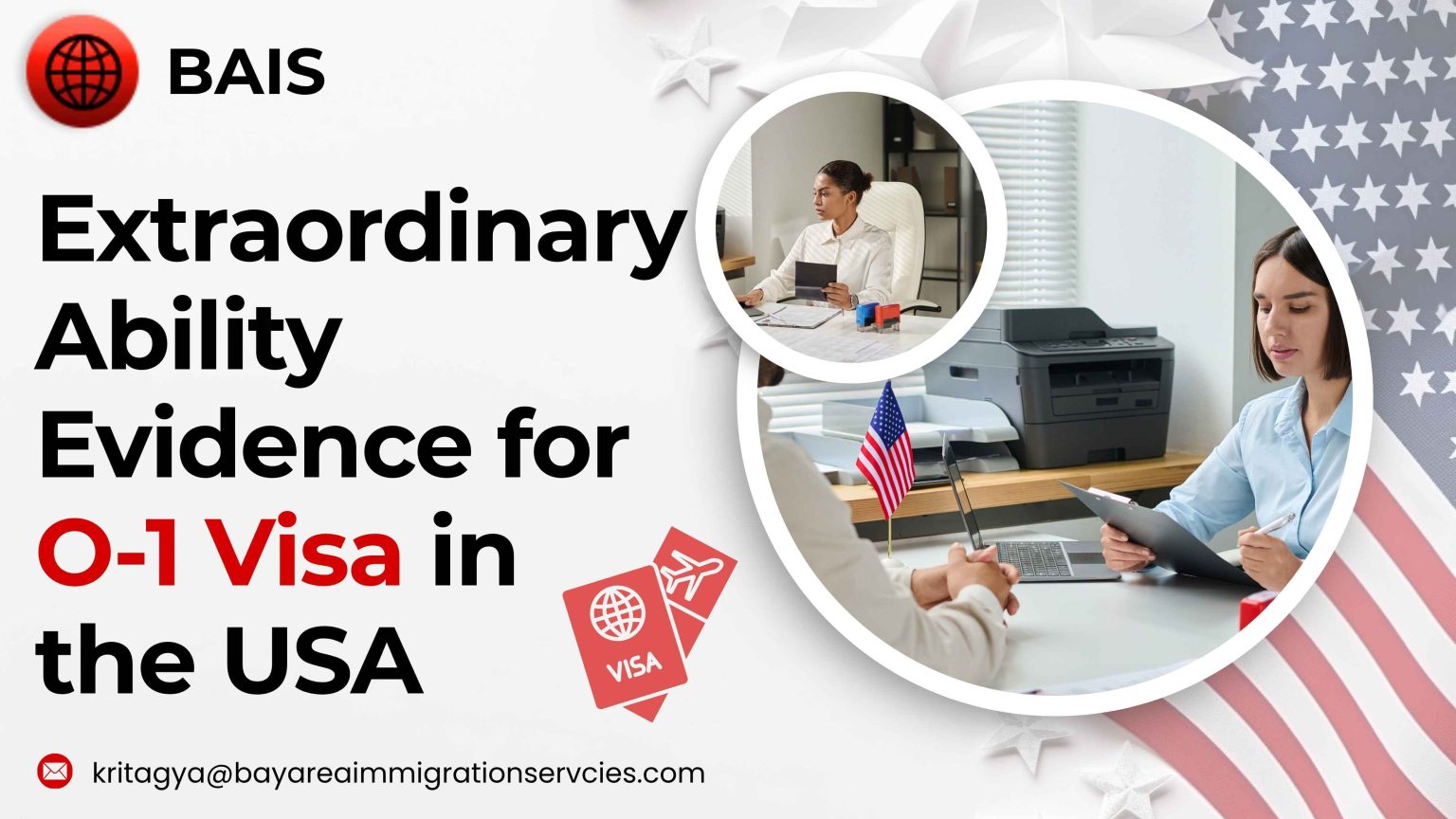 O-1 Visa Extraordinary Ability Evidence USA